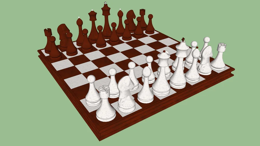 šachy, chess | 3D Warehouse