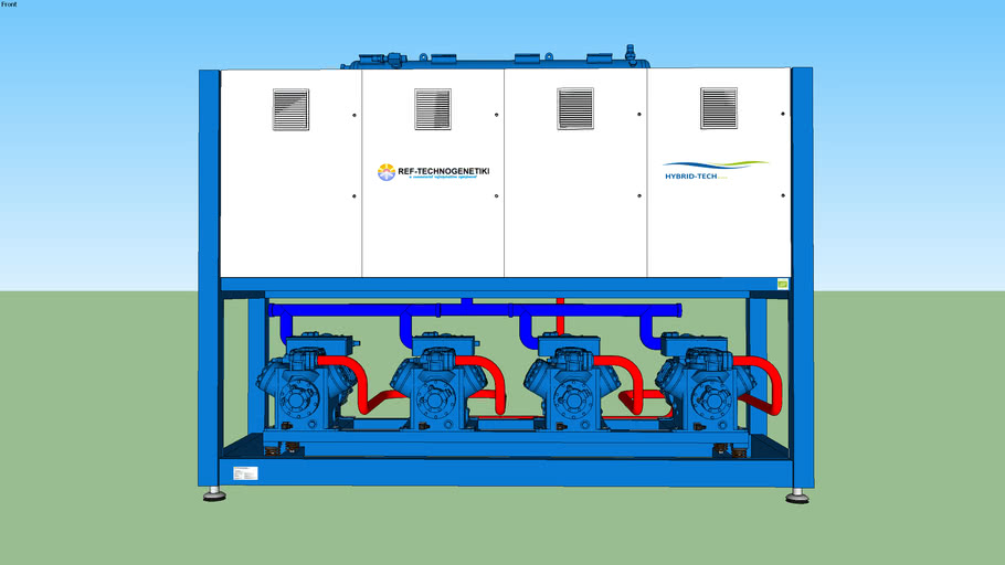 Refrigeration rack | 3D Warehouse