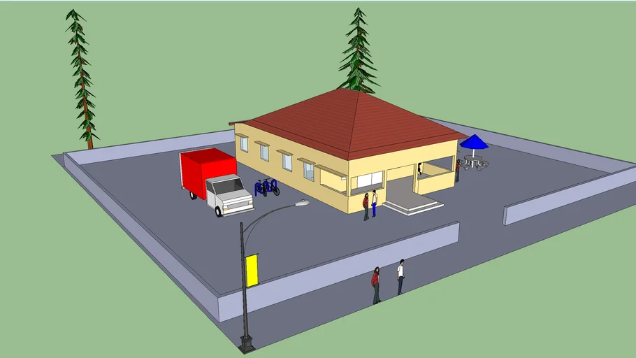 Simple Hospital | 3D Warehouse