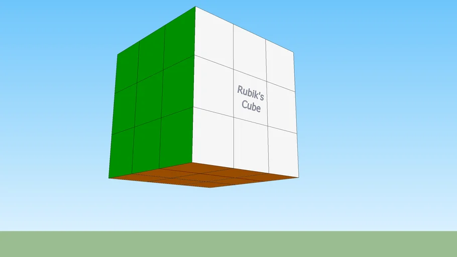 Rubik's cube | 3D Warehouse