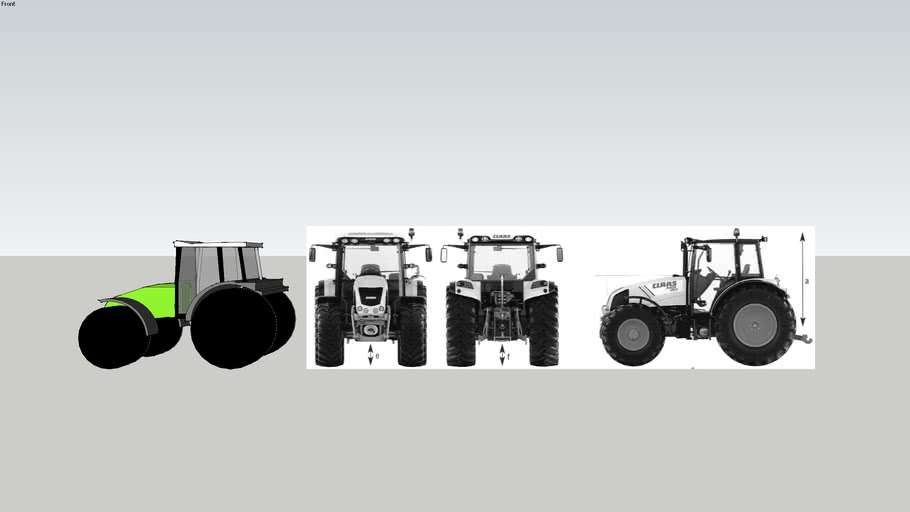 Tractor CLASS | 3D Warehouse