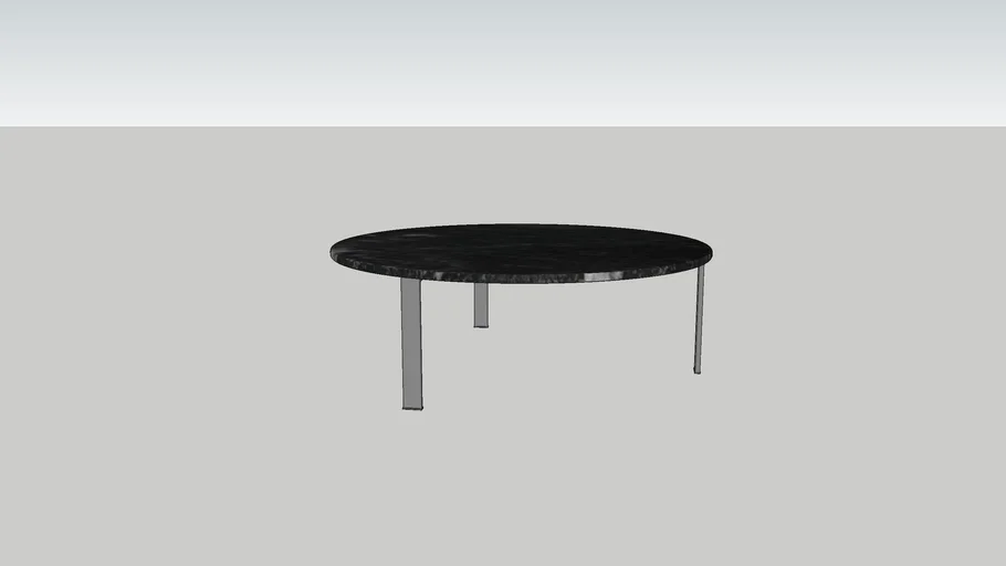 Minotti Perry round short table | 3D Warehouse