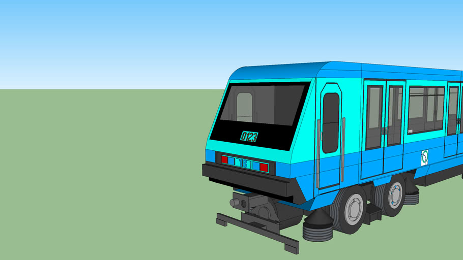 metro de santiago | 3D Warehouse