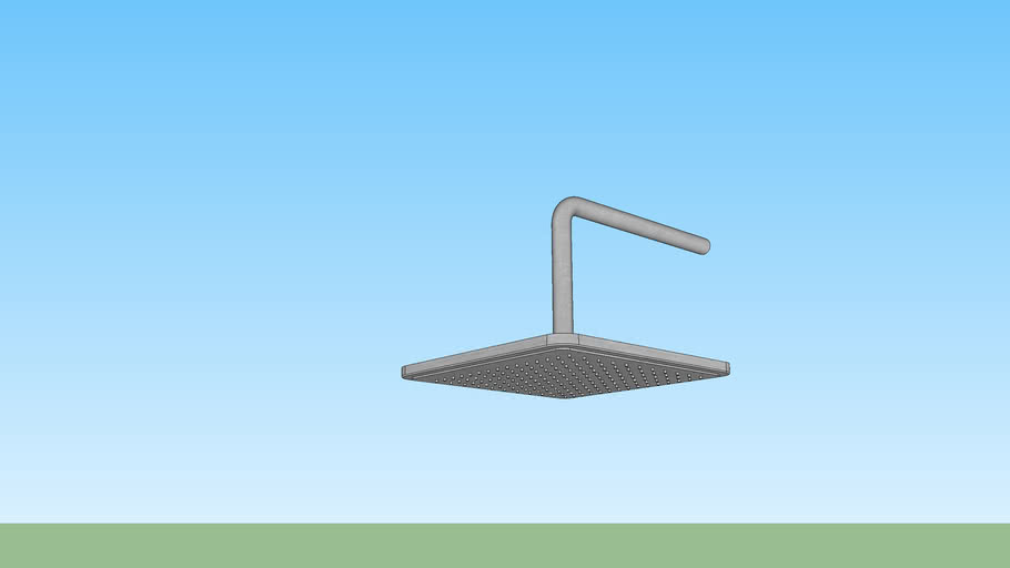FLAT SHOWER HEAD | 3D Warehouse