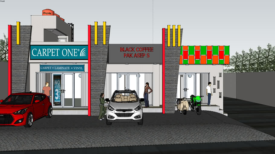 RUKO 1 LANTAI | 3D Warehouse