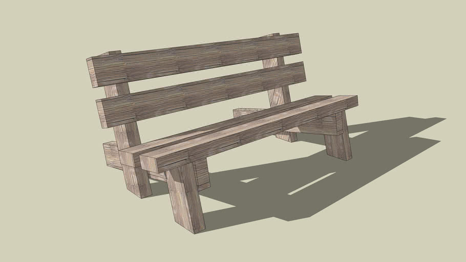 Garden Bench | 3D Warehouse