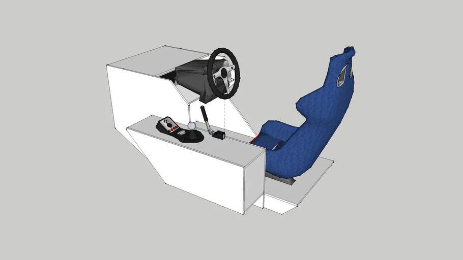 Simulator Racing Rig2 | 3D Warehouse