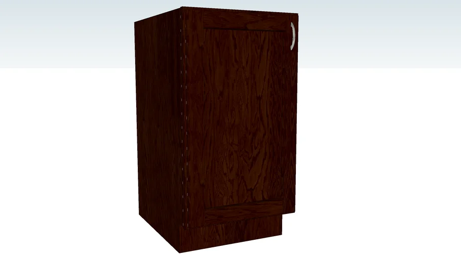 Base Full Height Single Door | 3D Warehouse