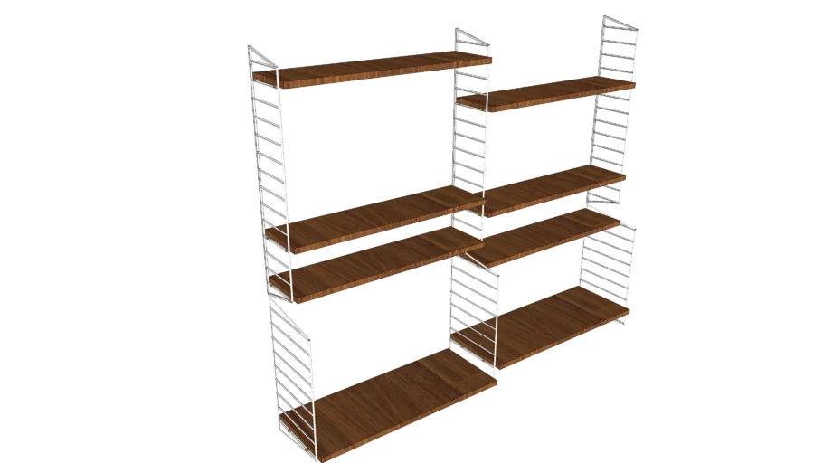 Stringhylla, Shelf system | 3D Warehouse