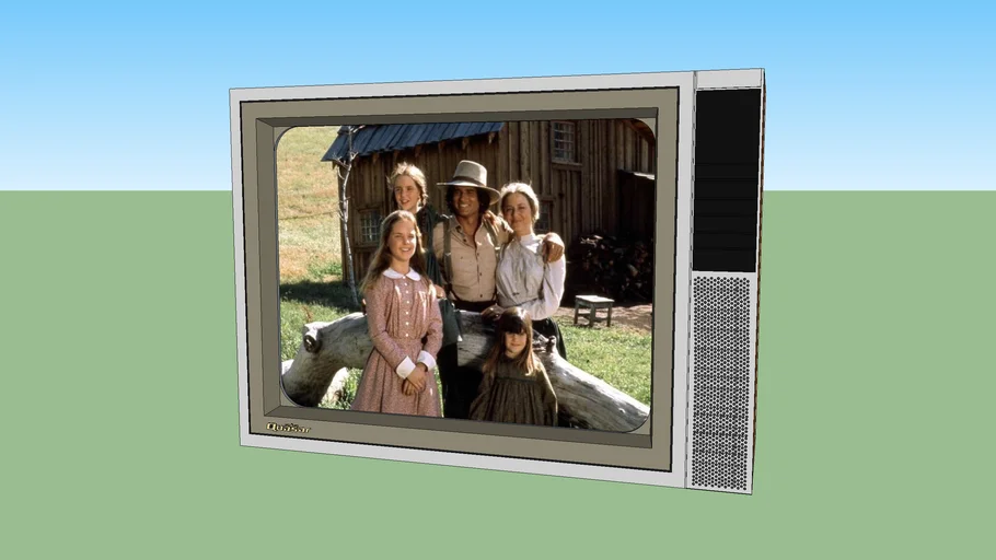 Quasar CRT TV (TT-5947BW) | 3D Warehouse