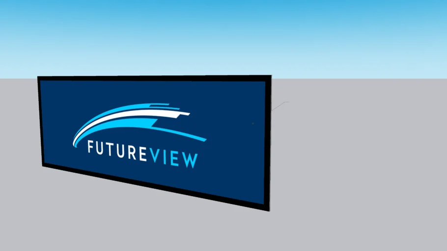 Dynamic 3:1 Aspect Projection Screen | 3D Warehouse