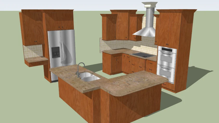 Modern kitchen | 3D Warehouse