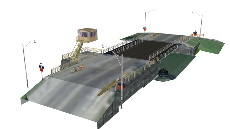 Keating Channel Draw Bridge | 3D Warehouse