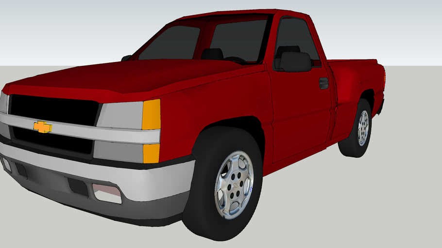 2003-2007.5 style Chevrolet Silverado Stepside (FIRST) | 3D Warehouse