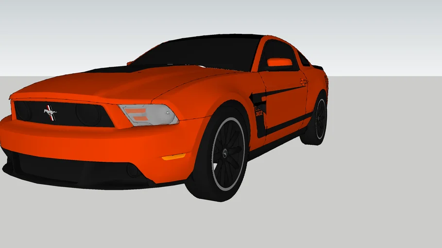 2012 Ford Mustang Boss 302 | 3D Warehouse