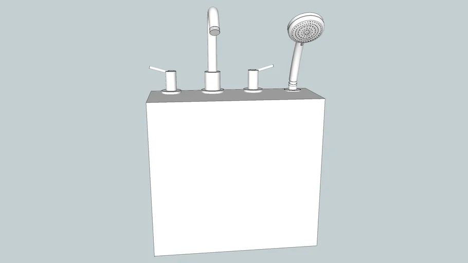 Cubo ducha | 3D Warehouse