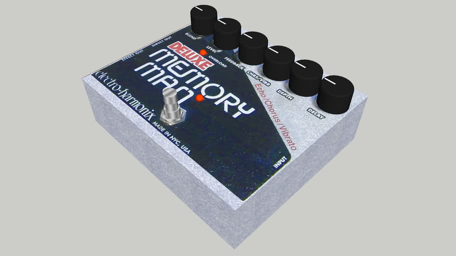 Electro-Harmonix Deluxe Memory Man | 3D Warehouse