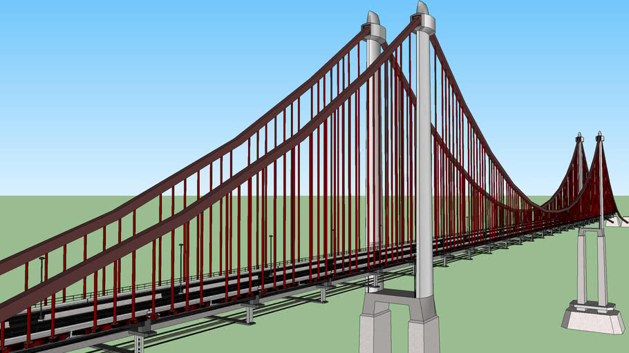 Suspension Bridge | 3D Warehouse