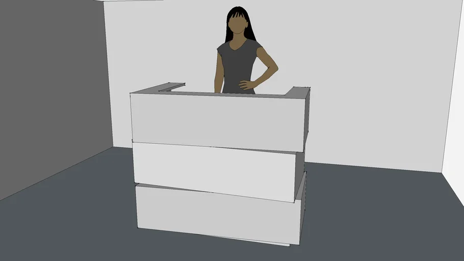 Recepation Table | 3D Warehouse