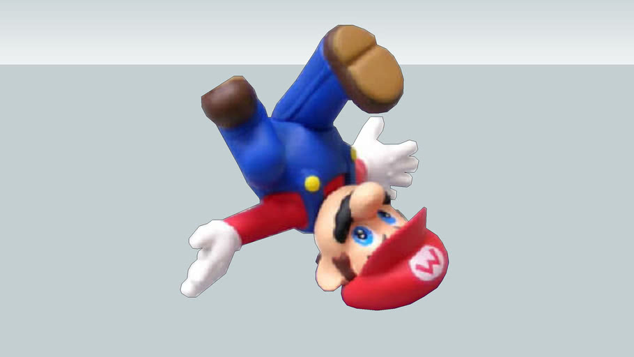 Super Mario floating 2D | 3D Warehouse