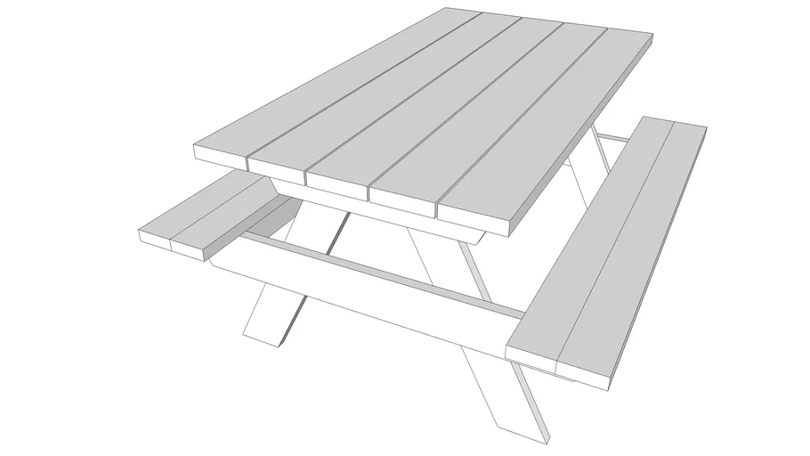 PicnicTable | 3D Warehouse