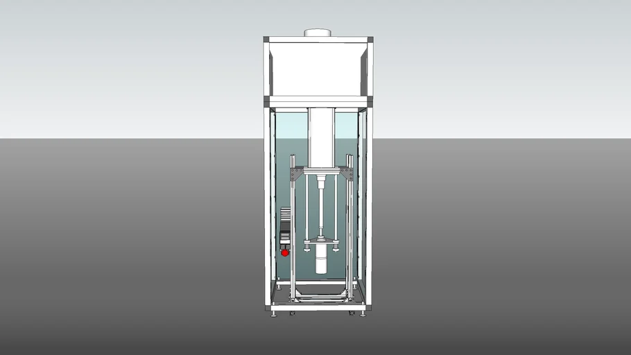Fume Hood and Safety Screen for Injection Moulding Machine MK3 by ...