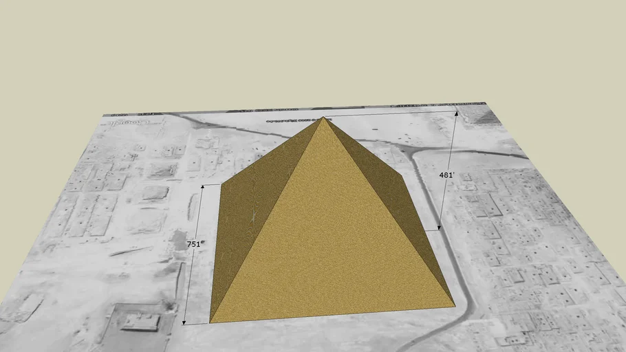 The Great Pyramid of Giza | 3D Warehouse