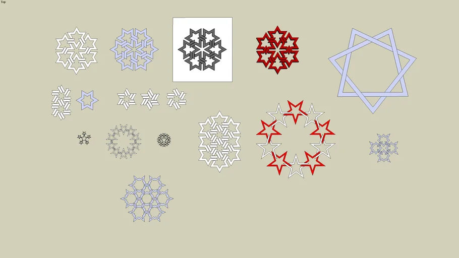 Sample Stars | 3D Warehouse