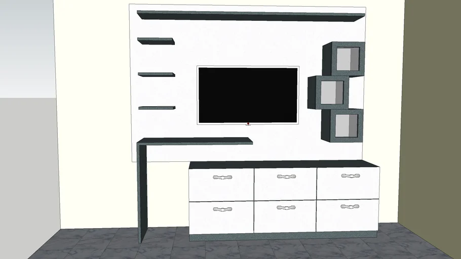 TV UNIT | 3D Warehouse