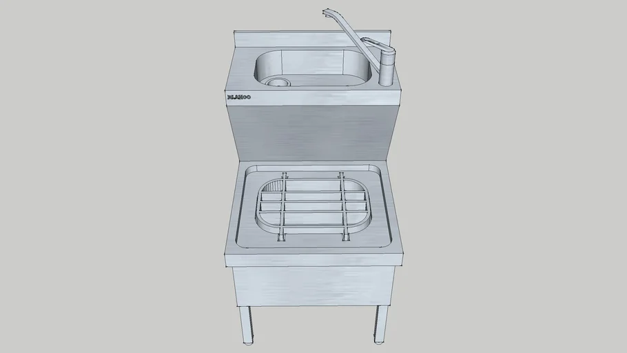 blanco janitor sink | 3D Warehouse