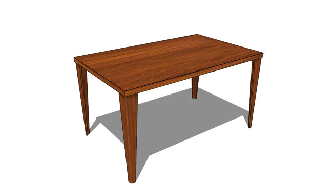 Rare Eames dining table | 3D Warehouse