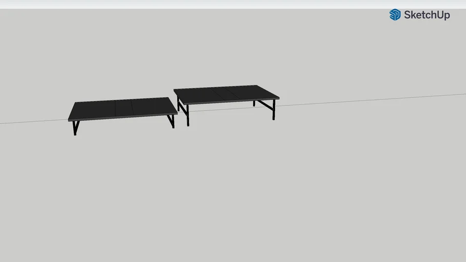 Simple Stage Decks | 3D Warehouse