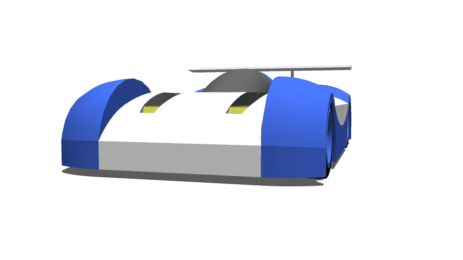 TD LMP2 race car | 3D Warehouse