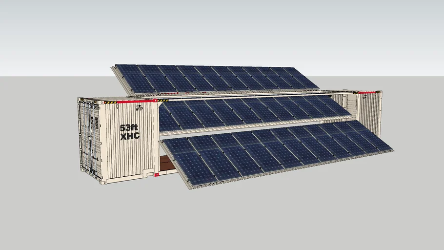 Solar Container | 3D Warehouse