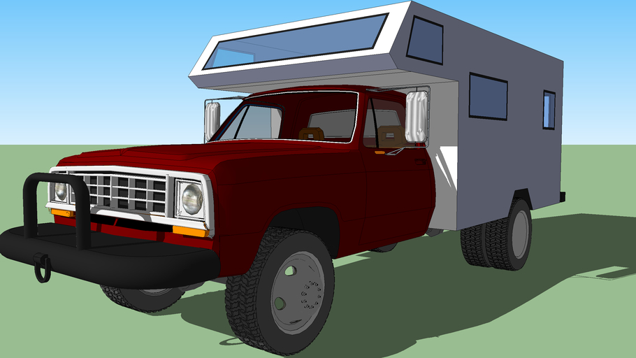 1976 Dodge D300 4x4 Overlander | 3D Warehouse