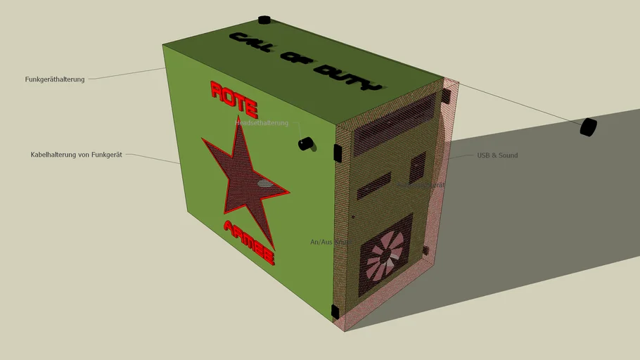 Case Mod Rote Armee CoD | 3D Warehouse