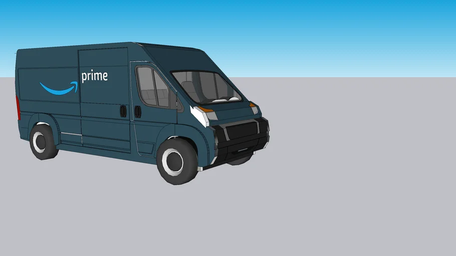 2020 Dodge RAM ProMaster 3500 (Amazon Prime) | 3D Warehouse