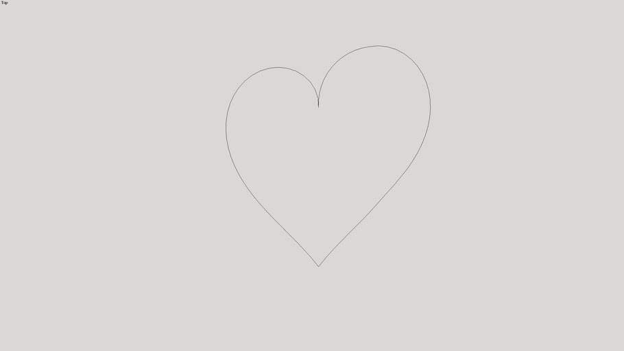 Asymmetrical Heart | 3D Warehouse