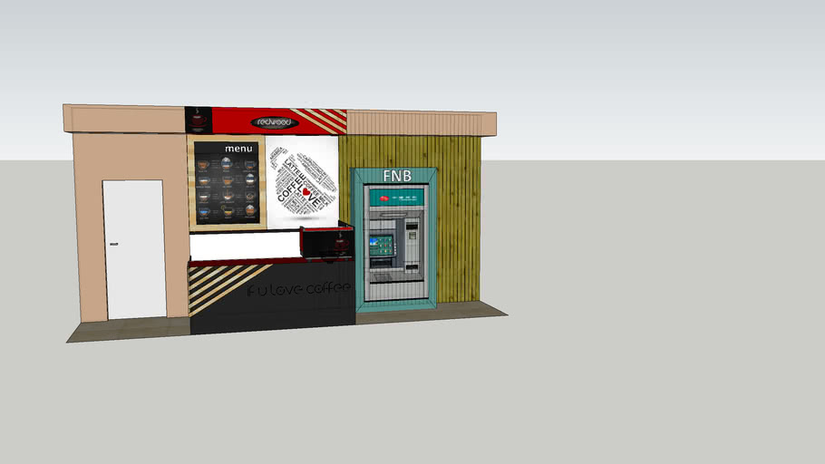 coffee kiosk | 3D Warehouse