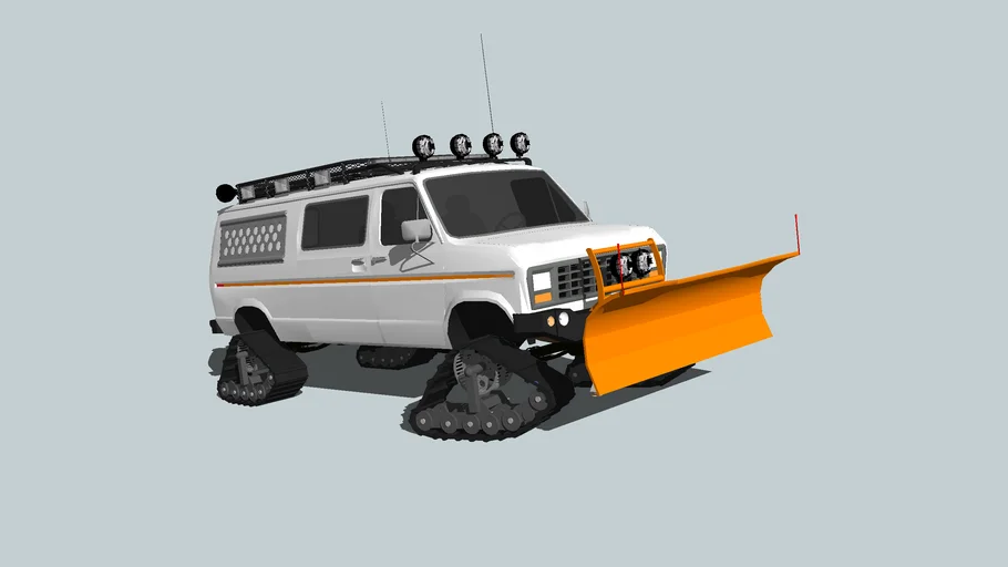 Tracked Van MRK.II | 3D Warehouse