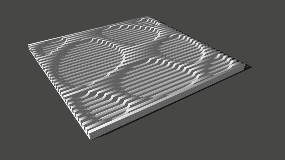 VORONOI MINUS Wall / Soundproofing Panel | 3D Warehouse