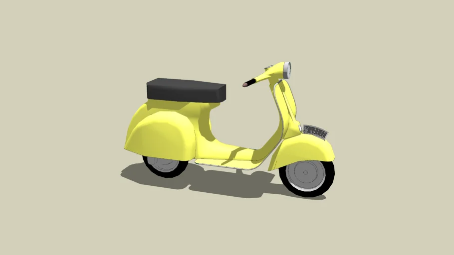 Vespa | 3D Warehouse