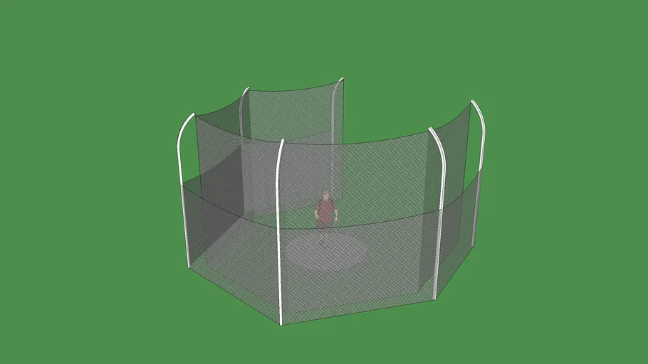 8030 Discus Throw Cage | 3D Warehouse