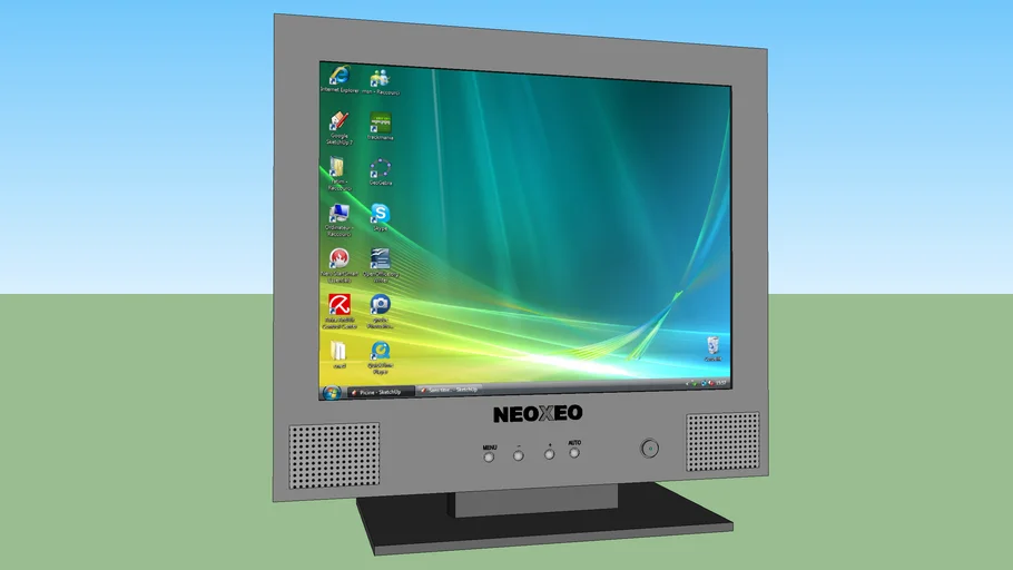 ordinateur moderne | 3D Warehouse