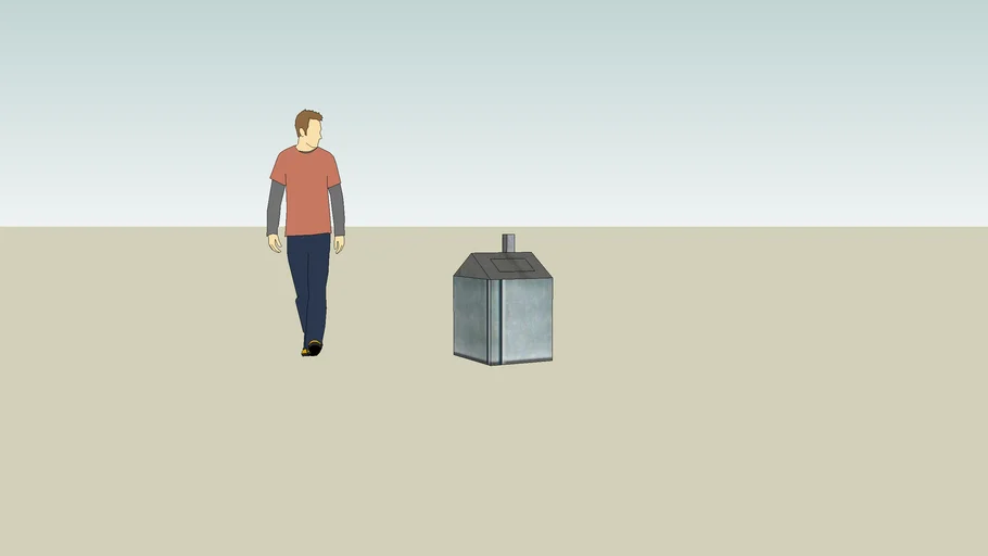 Garbage Bin | 3D Warehouse