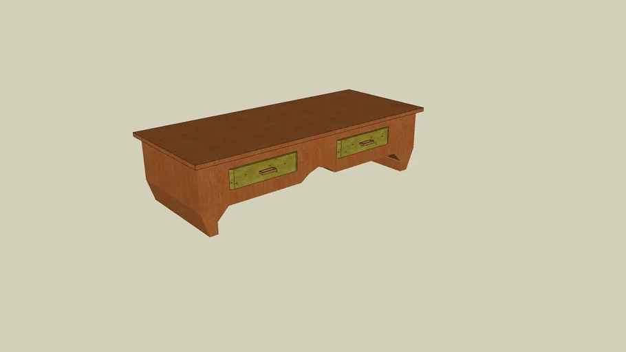 Wood Coffee Table | 3D Warehouse