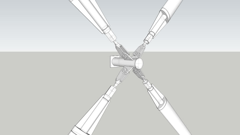 Exposed steel structure Bracing System | 3D Warehouse