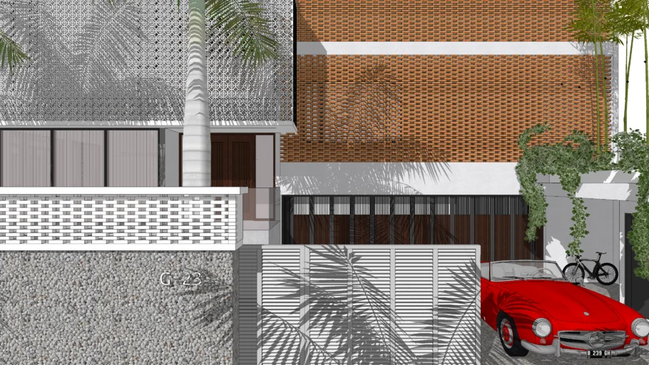 E + house | 3D Warehouse