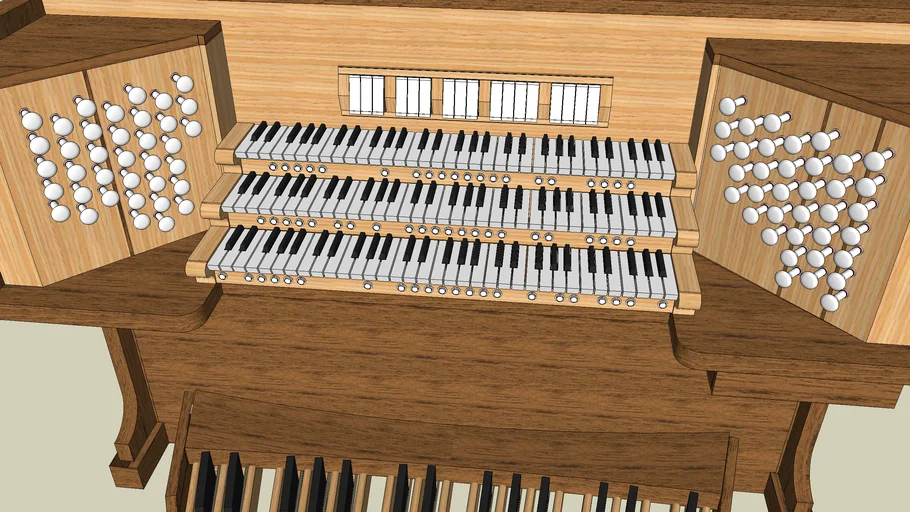 Shellac Synth Organ | 3D Warehouse