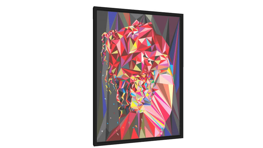 Quadro neo cubismo - Galeria9, por Weber Bagetti | 3D Warehouse